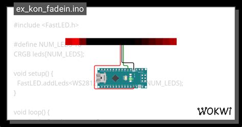 Fade Wokwi Esp32 Stm32 Arduino Simulator
