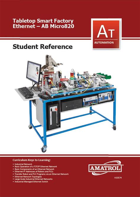 Tabletop Mechatronics Smart Factory Ethernet Ab Micro820