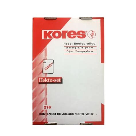 Kores Termalni Papir Za Odtise 100 Listov Za Tetoviranje Hektografski