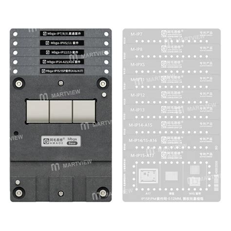 Amaoe Mbga Ip 26 In 1 Cpu Hard Disk Wifi Baseband Bga Reballing