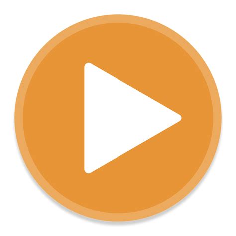 VLC Player Icon Button UI App Pack One Iconpack BlackVariant