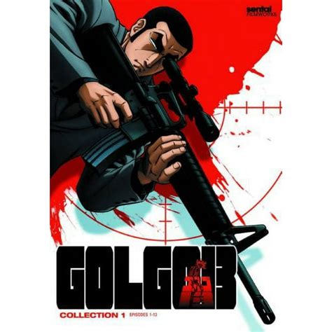 Golgo 13 Movie Poster Metal Sign 8inx 12in Metal Art Print 8x12 Square