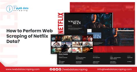 how to perform web scraping of netflix data