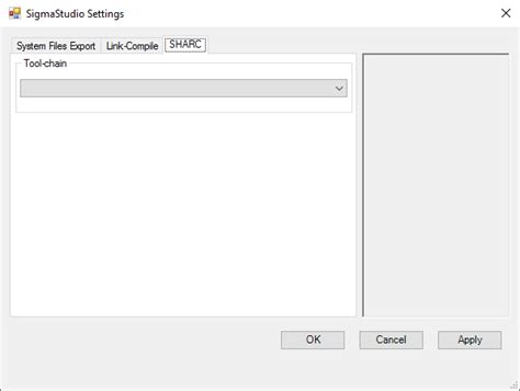 SigmaStudio CCES Not A Valid Tool Chain On Win 10 Q A SigmaDSP Processors SigmaStudio Dev