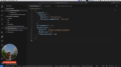 How To Use The Options Pattern In Aspnet Core For Strongly Typed Configuration Ottorino Bruni