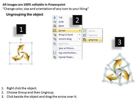 Editable Circular Arrows 2 PowerPoint Slides And Ppt Diagram Templates