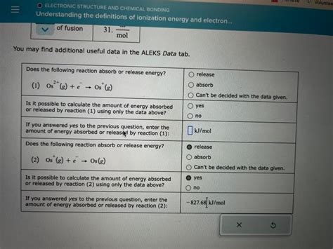 Solved Consider The Following Data For Osmium You May Find Chegg