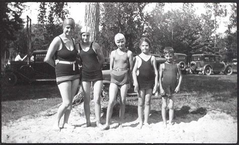 Vintage Photo Swimming 1930s Black And White Vintage Photos Couple Photos Photo