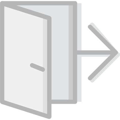 Exit Generic Grey Icon