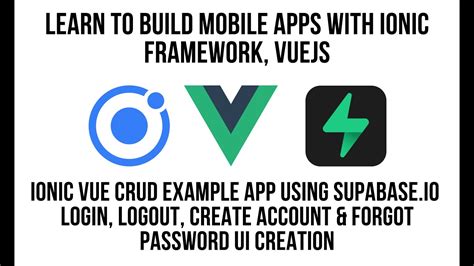 Ionic Vuejs Part 2crud Example App Using Login Logout