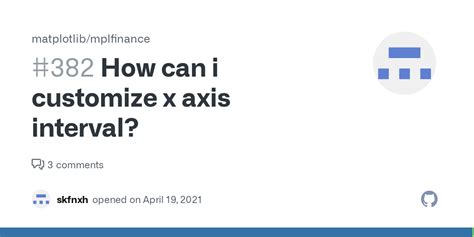 How Can I Customize X Axis Interval · Issue 382 · Matplotlibmplfinance · Github