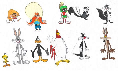 Looney Tunes Characters By Brazilianferalcat On Deviantart