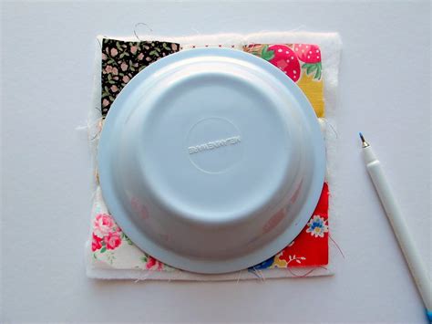 Zakkaart Patchwork Coaster Tutorial