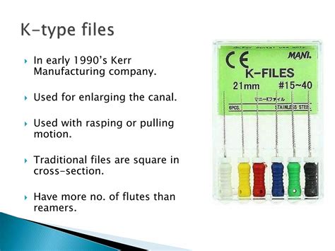 Endodontic Files Pptx