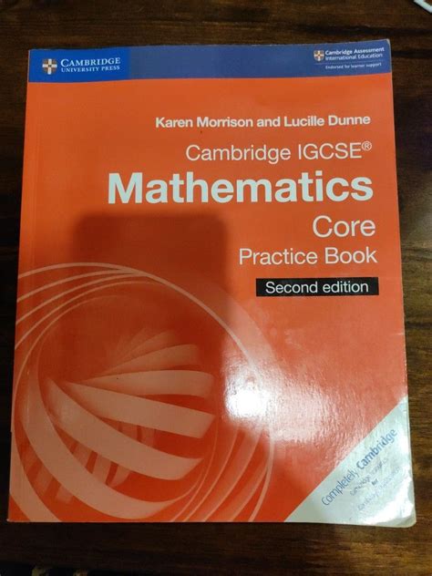 Cambridge Igcse Maths Core Practice Book 2nd Edition Hobbies And Toys Books And Magazines