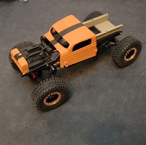 3d Printable Scx24 Warthog Chassis • Made With Ender 3・cults