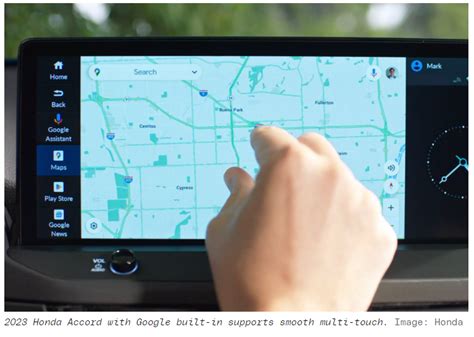 В Honda Accord Touring 2023 года будет использоваться информационно