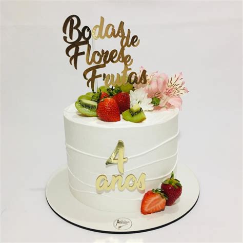 Bolo De Bodas 50 Ideias De Bolos Para Cada Ano De Boda