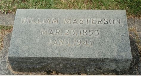William Masterson 1853 1941 Find A Grave Memorial