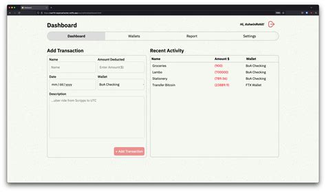 Github Rohitashwinexpense Tracker Expense Tracker Project