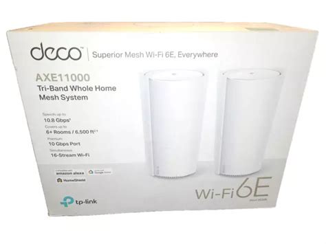 Tp Link Deco Axe11000 Tri Band Wifi 6e Mesh System [2 Pack] Xe200