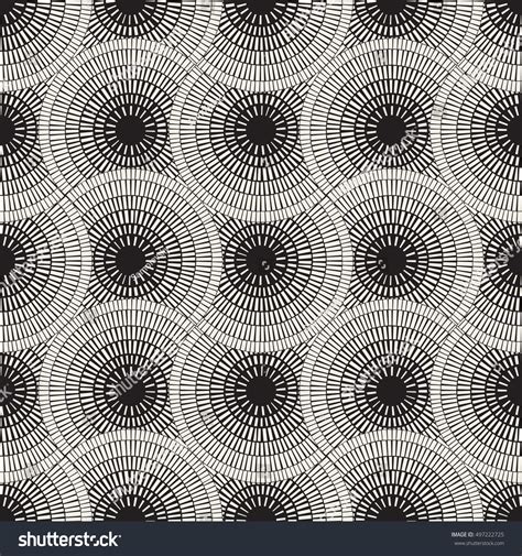 Vector Seamless Black White Mosaic Pavement Stock Vector Royalty Free