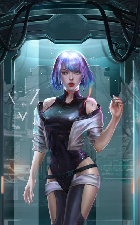 X Resolution Lucy K Art Cyberpunk Edgerunners X Resolution Wallpaper