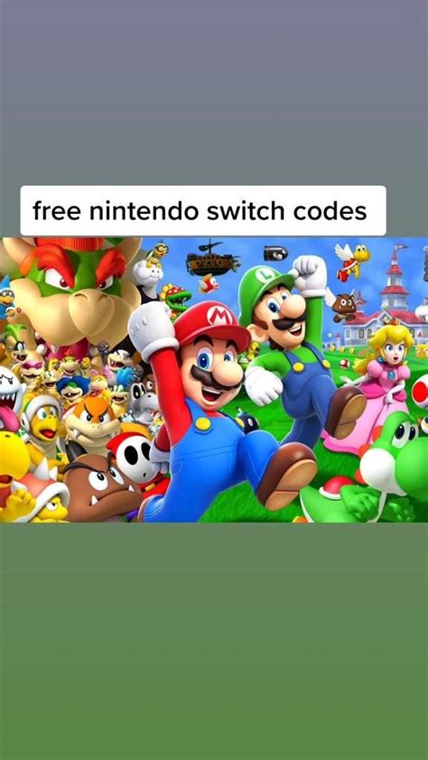 Free Nintendo Switch T Card Codes Artofit