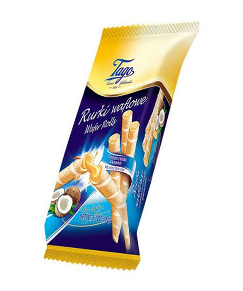 Tago Wafer Rolls Coconut Cream 150g Kasa Beeston