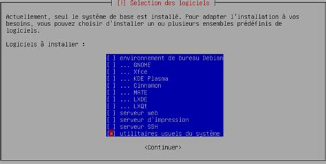 debian installation without graphical user interface gui go open