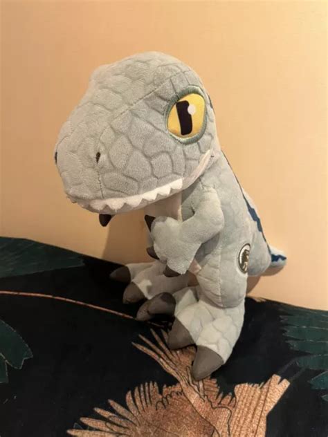 Jurassic World Camp Cretaceous Raptor Blue Soft Toy Plush £583