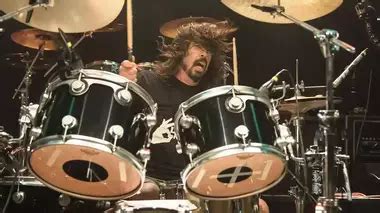 Dave Grohl Nirvana Drum Setup