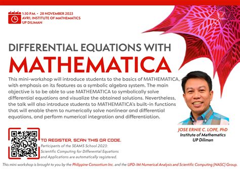 Differential Equations With Mathematica University Of The Philippines Diliman