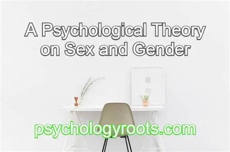Muhammad Aamir On Linkedin A Psychological Theory On Sex And Gender