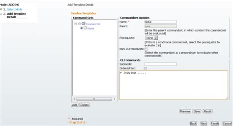 baseline compliance wildcard pattern cisco community