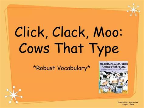 PPT Click Clack Moo Cows That Type PowerPoint Presentation Free Download ID 1073104