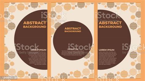 추상 기하학적 소셜 미디어 이야기 컬렉션 템플릿 디자인 0명에 대한 스톡 벡터 아트 및 기타 이미지 0명 3차원 형태 개념 Istock