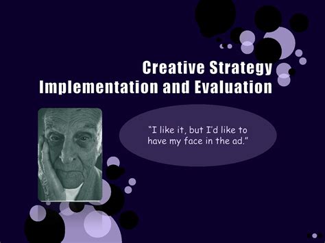 Lecture On Creative Strategy Implementation And Evaluation Assignment Point