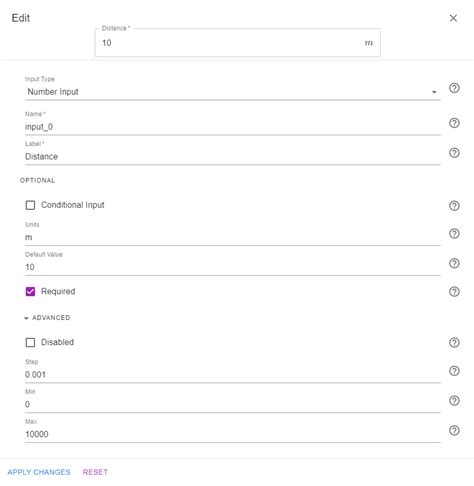 Example Distance Converter App MecSimCalc Docs