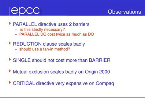 Ppt Measuring Synchronisation And Scheduling Overheads In Openmp Powerpoint Presentation Id