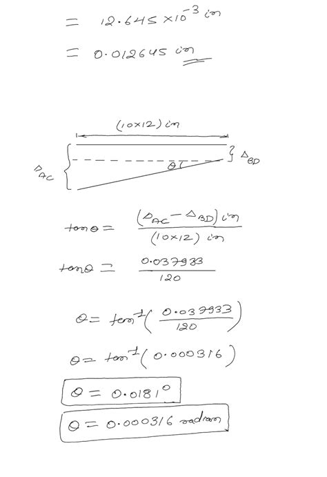 [solved] 31 Determine The Angle Of Tilt Of The Rigid Beam When It Is