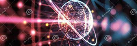 Understanding Quantum Entanglement And The Mysteries Of Advanced Physics Stock Illustration