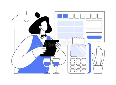 Pos Software Isolated Cartoon Vector Illustrations Stock Vector