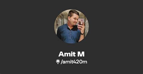 Amit M Instagram Tiktok Linktree