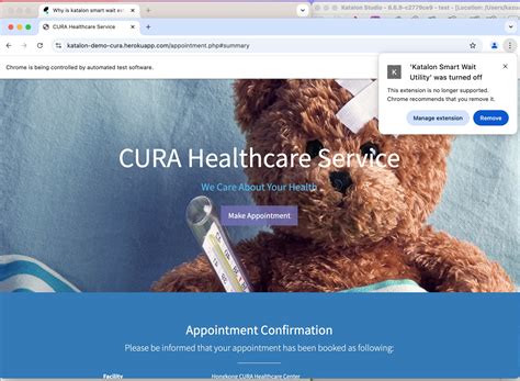 Why Is Katalon Smart Wait Extension Not Working On Latest Chrome