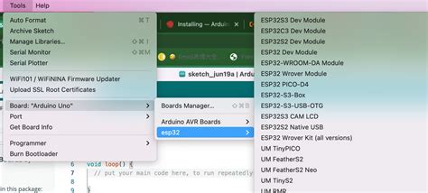Macos下使用配置esp32的arduino开发环境 梦云智开发团队 Segmentfault 思否