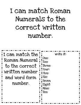 Roman Numeral Puzzle Sort By AddingToYourClassStash TPT