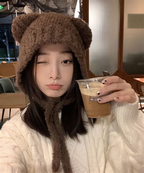 무료배송 귀여움그자체 베어후드바라클라바 오트밀 블랙 브라운 미디움그레이 다크그레이 화이트