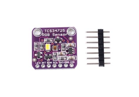 Modulo Sensor De Reconocimiento De Color Rgb Tcs34725 Ecetronics Mid