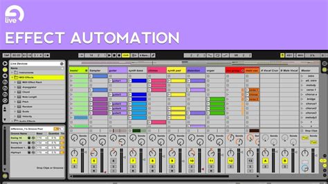 Ableton Live Tutorial How To Automate Effects Youtube